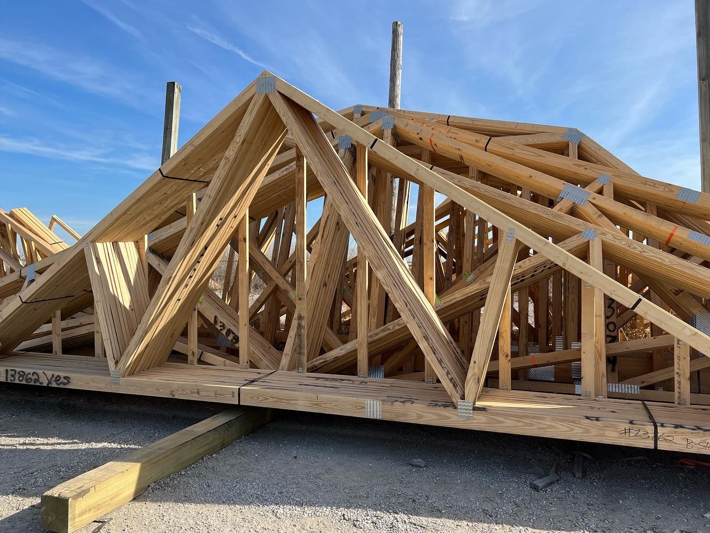 Beams - Northeast Softwoods Sawmill in Lewisburg Pennsylvania