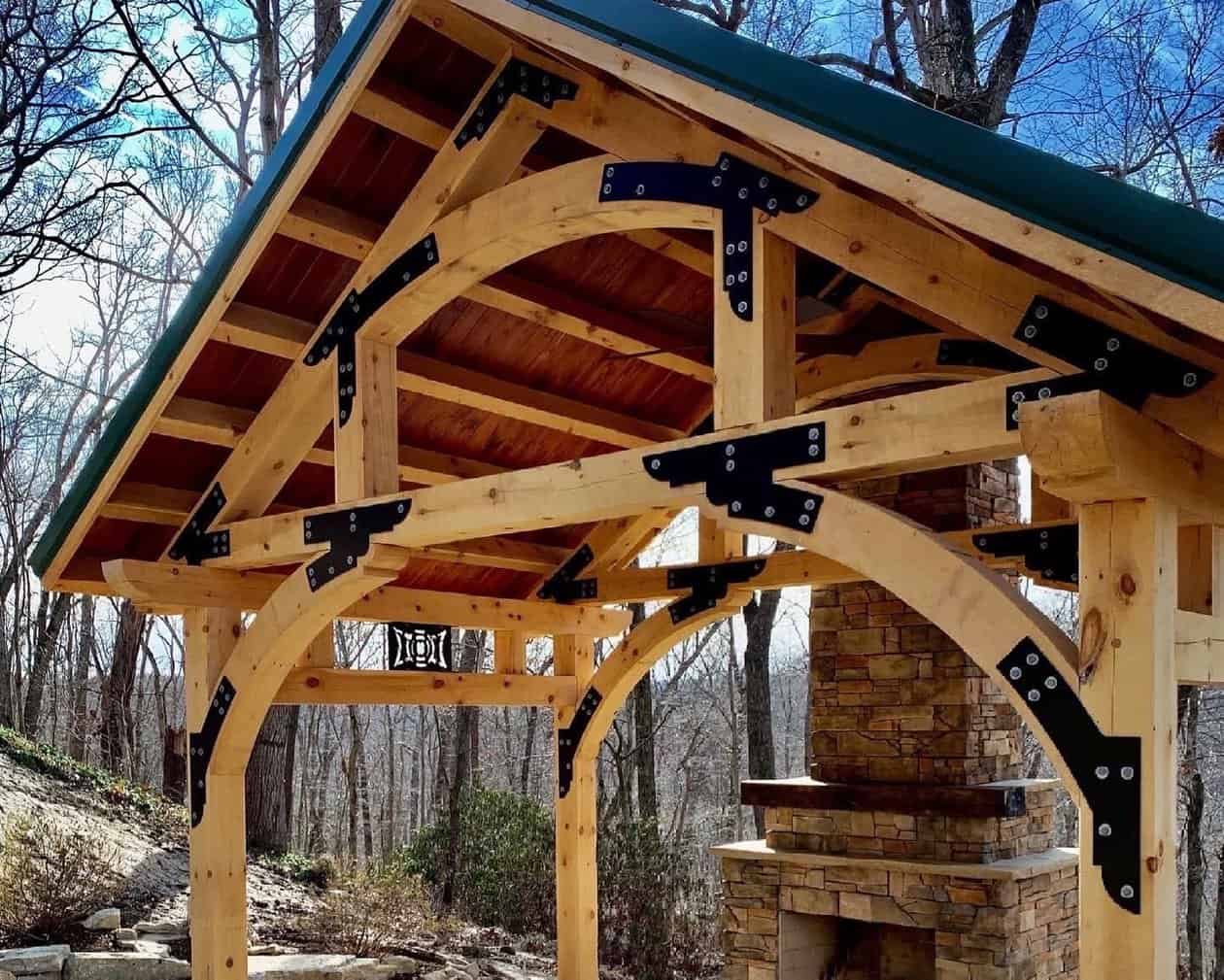 Timber Frame - Northeast Softwoods Sawmill in Lewisburg Pennsylvania
